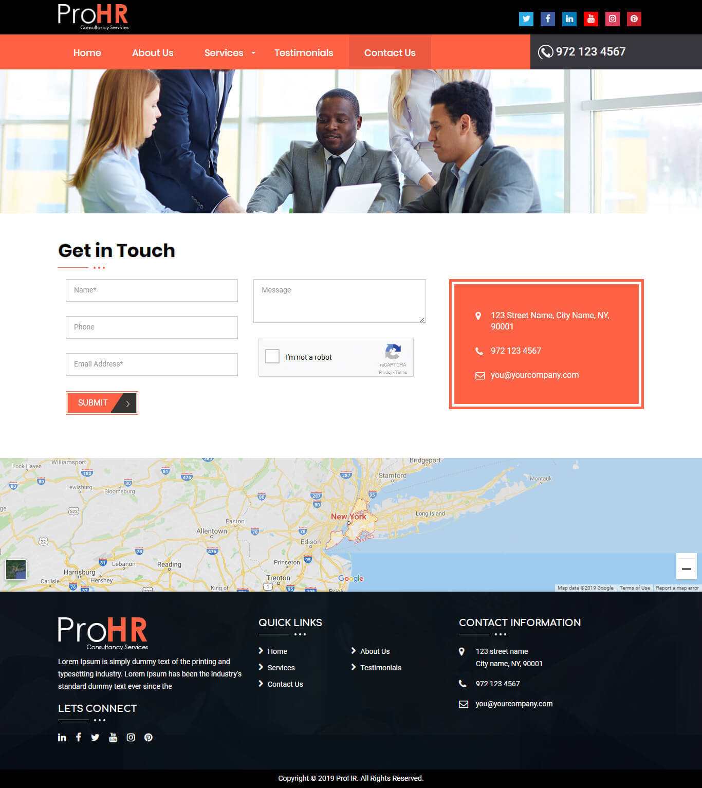 Ready to Go Best HR Website Design from $39/mo. | Lease A Website