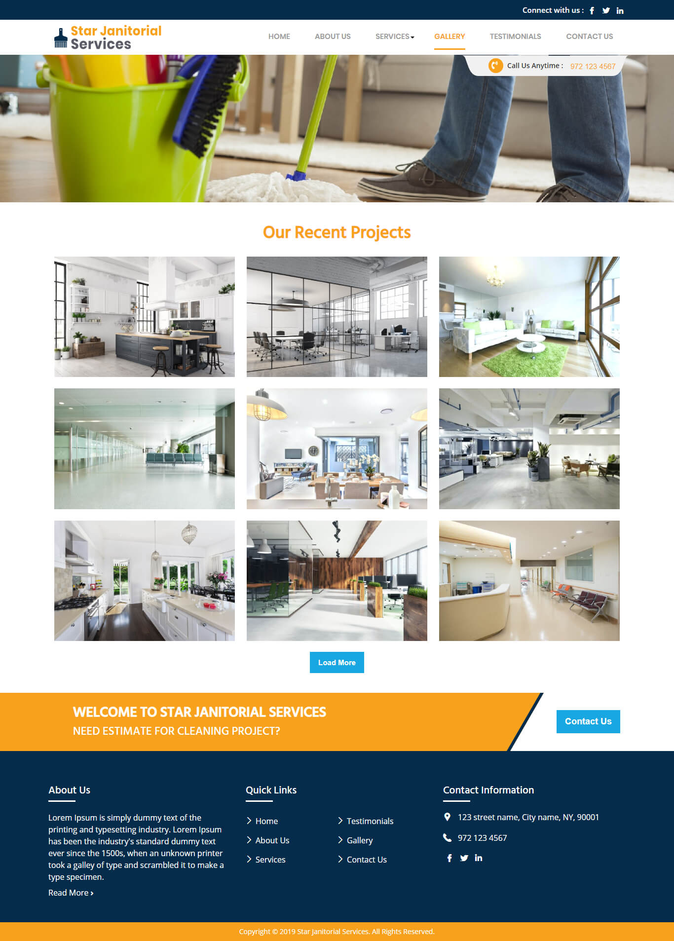 Professional Web Design for Cleaning Company from $39/mo. | Lease A Website